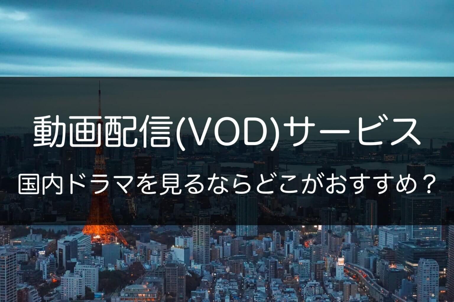 国内ドラマを見るならどの動画配信(VOD)サービスがおすすめ？ | Bim Room